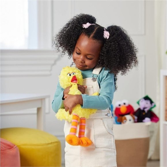 Toys | 14 Inch Yellow Street Official Big Bird Muppet Plush Premium ...